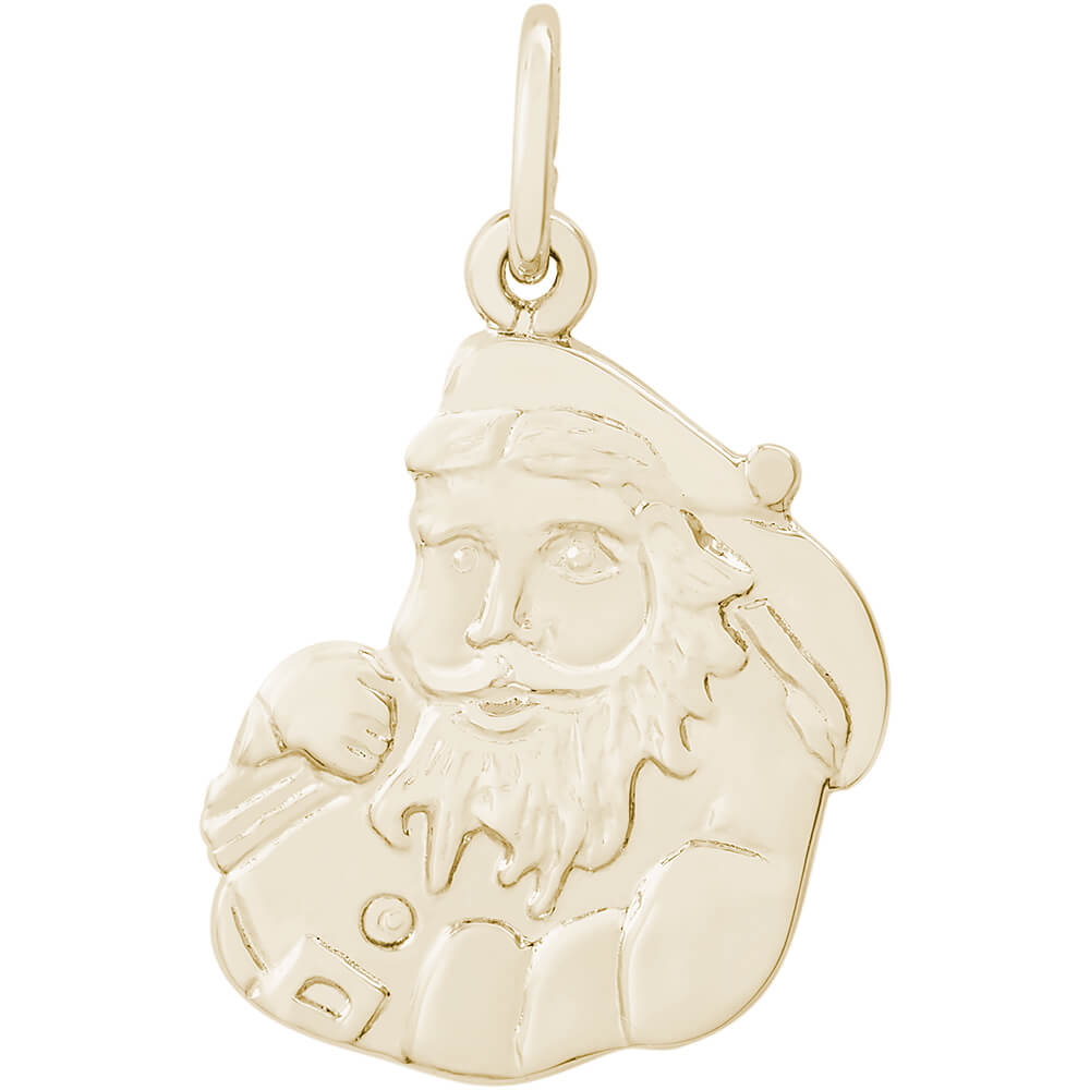 10-4486-gp Santa Charm Gold Plated - 10-4486