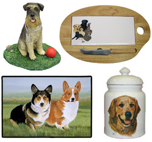Dog Breed Gifts, Mugs, Cookie Jars, Picture Frames, Magnets, Ornaments ...