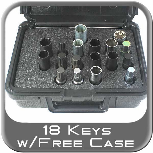 Master Wheel Lock / Lug Nut Keys Brandsport® brand from Brandsport Auto ...