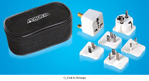 World Travel Plug Conversion Kit