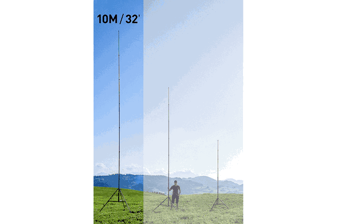 10m Mastwerks™ Tripod and Mast System