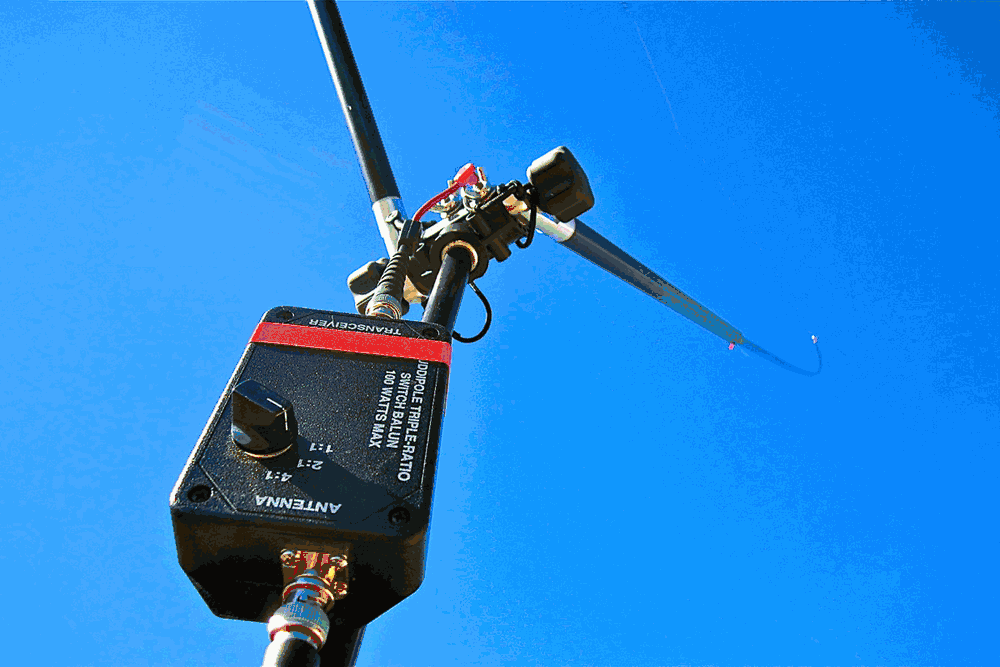 Triple Ratio Switch Balun (TRSB)