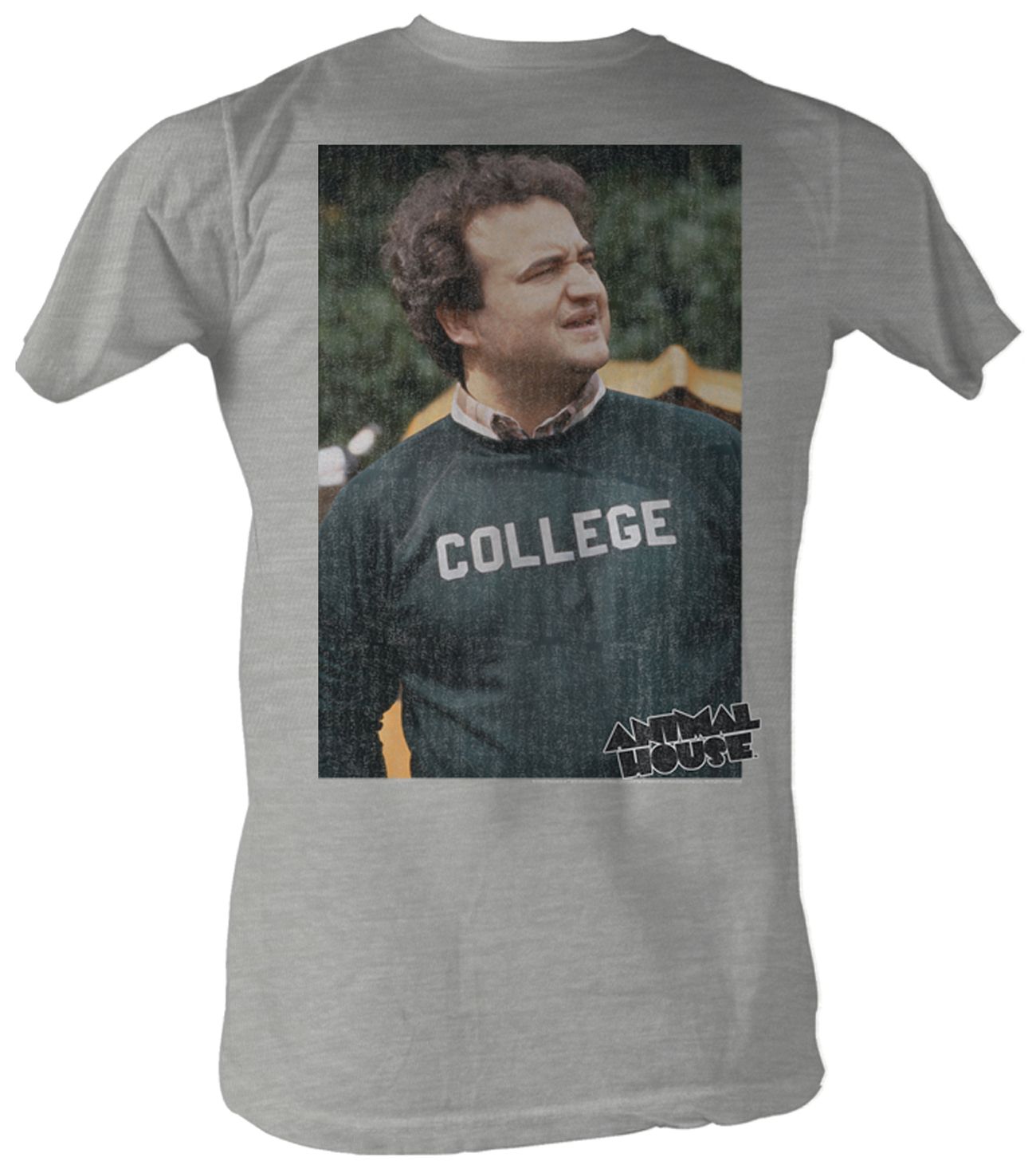 Animal House T-Shirt – Huh Adult Heather Grey Tee Shirt - Animal House ...