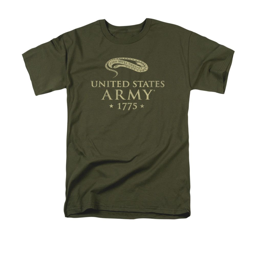 Army Shirt 1775 Olive T-Shirt - Army 1775 Patriotic Military Shirts