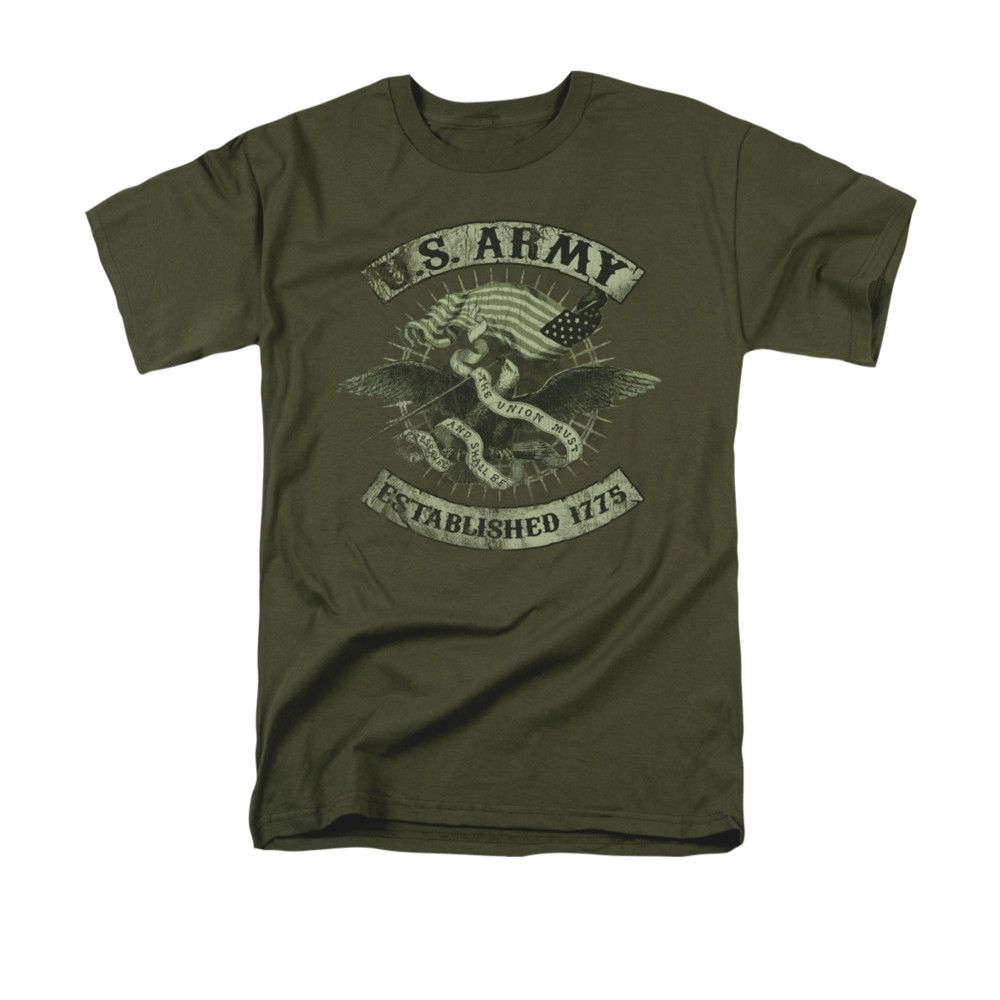 Army Shirt Union Eagle Olive T-Shirt - Army Union Eagle Shirts