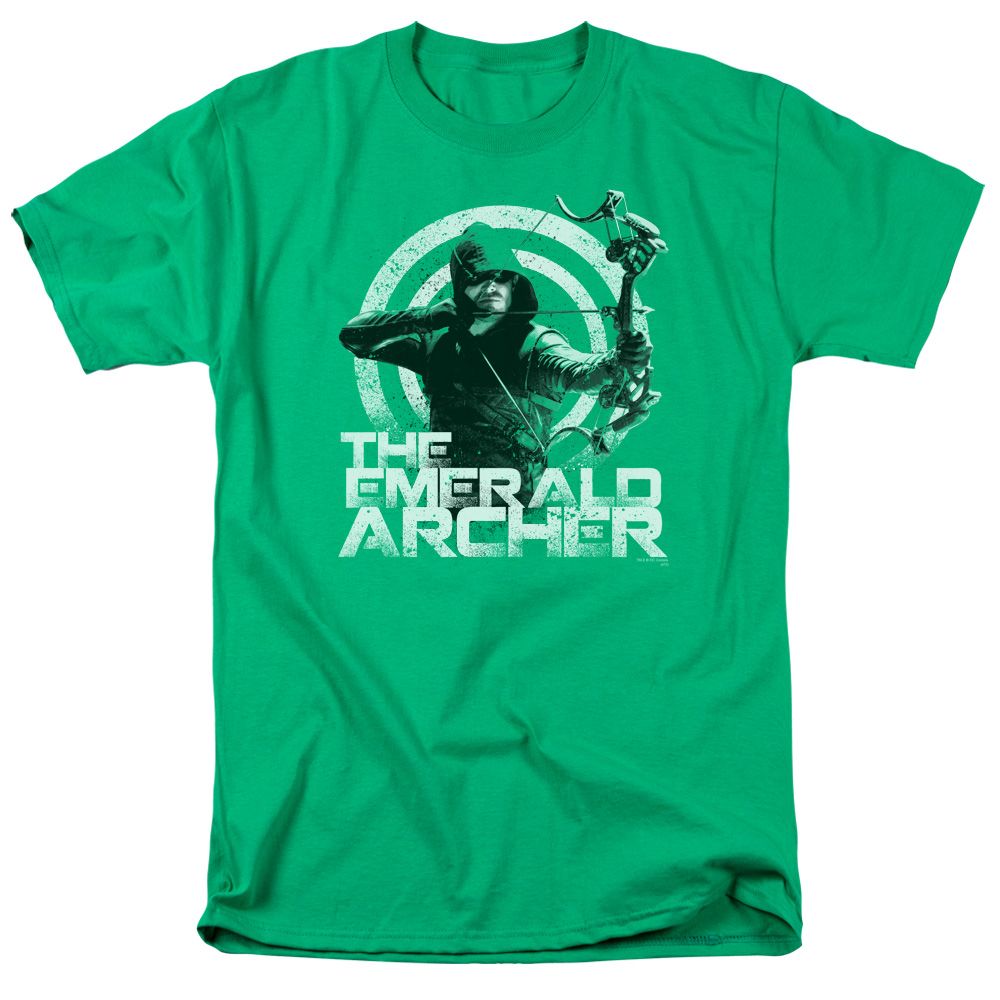 Arrow Shirt Emerald Archer Kelly Green T-Shirt - Arrow Emerald Archer ...