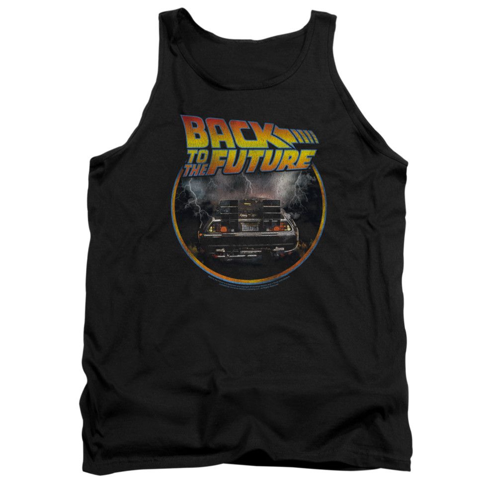 Back To The Future Tank Top Back Black Tanktop - Back To The Future ...