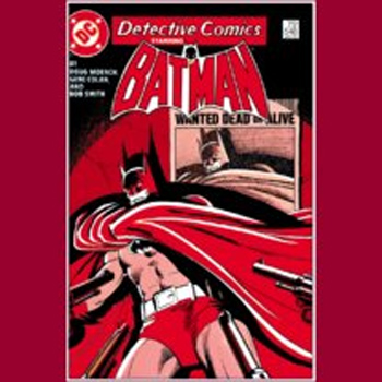 Batman Kids T-Shirt - Wanted Bat Youth Cardinal Red Tee - Batman Kids T ...