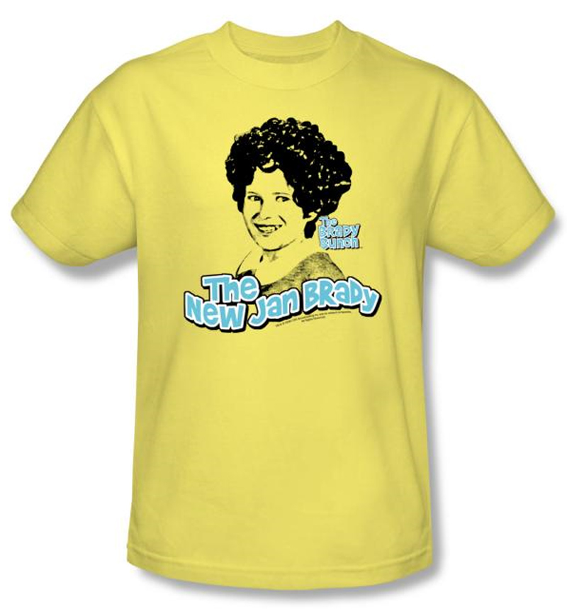 Brady Bunch Jan T-shirt The Real Jan Brady Banana Tee - The Brady Bunch ...