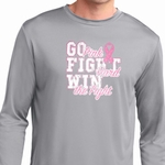 Breast Cancer Awareness Go Fight Win Shirt - Go Fight Win Mens Breast ...