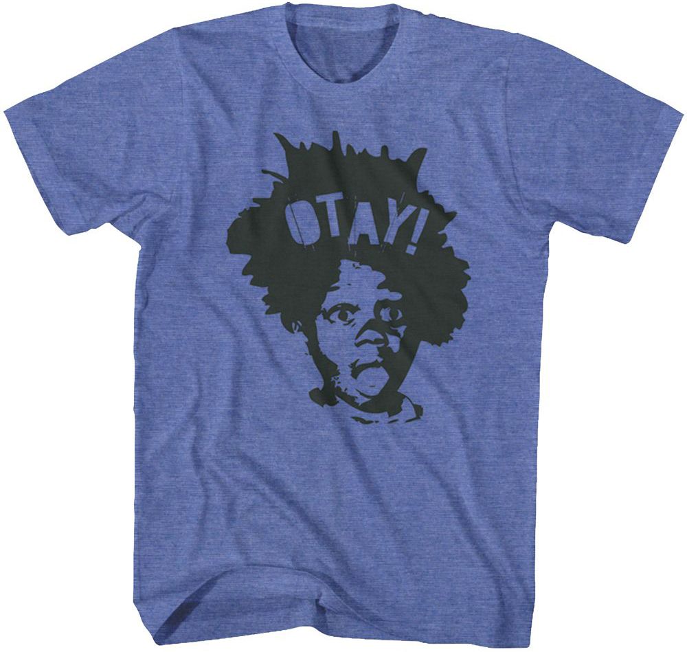 Buckwheat The Big Otay Adult Heather Blue Tee Shirt - Buckwheat of the ...