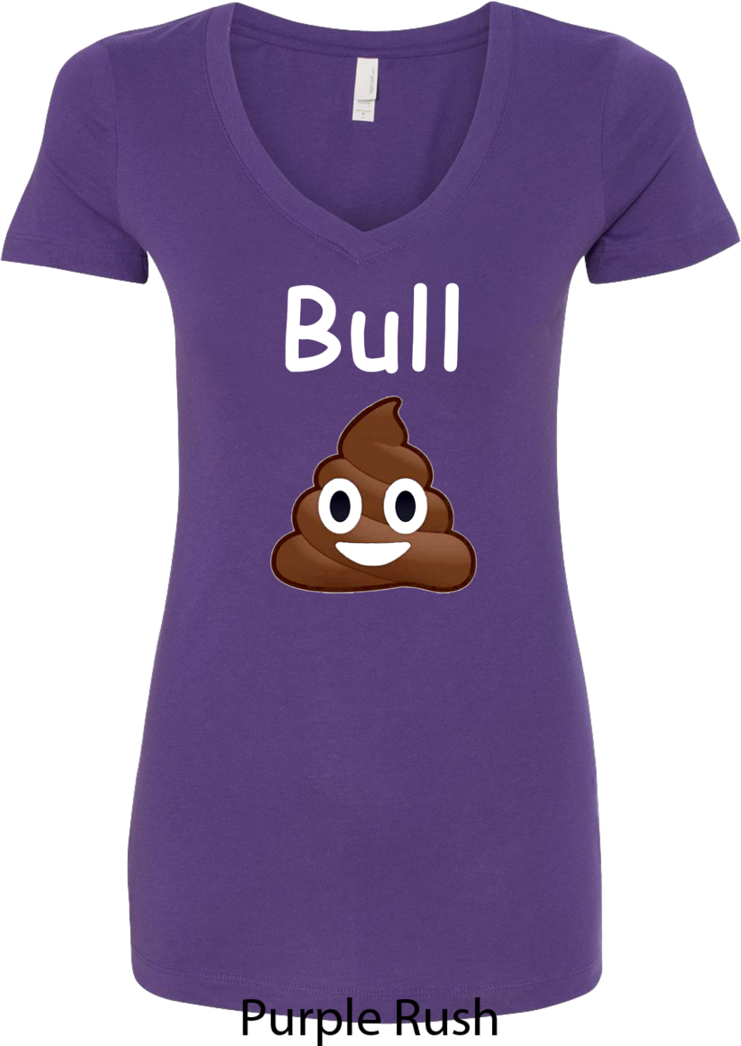 Bull Crap Ladies V-Neck Shirt - Bull Crap Ladies Shirts