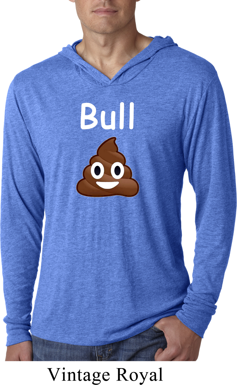 Bull Crap Lightweight Hoodie Shirt - Bull Crap Mens Shirts