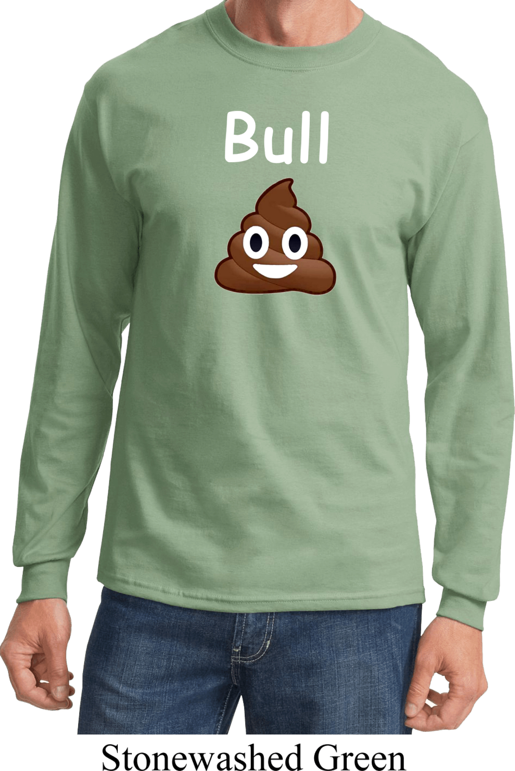 Bull Crap Long Sleeve Shirt - Bull Crap Mens Shirts