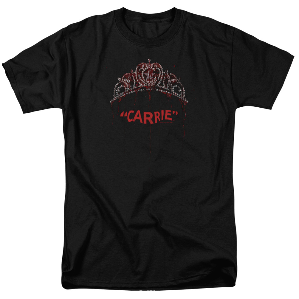 Carrie Shirt Prom Queen Black Tee T-Shirt - Carrie Prom Queen Shirts
