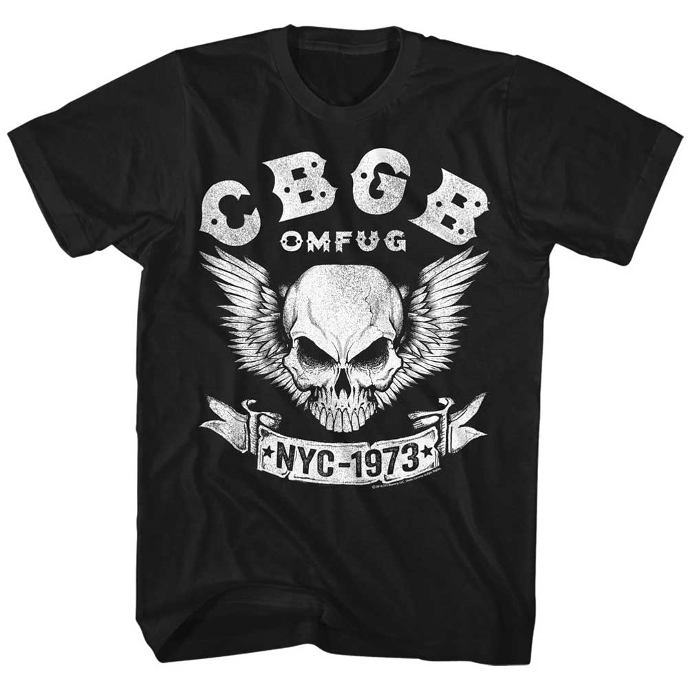 CBGB Shirt NYC 73 Black T-Shirt - CBGB Shirts