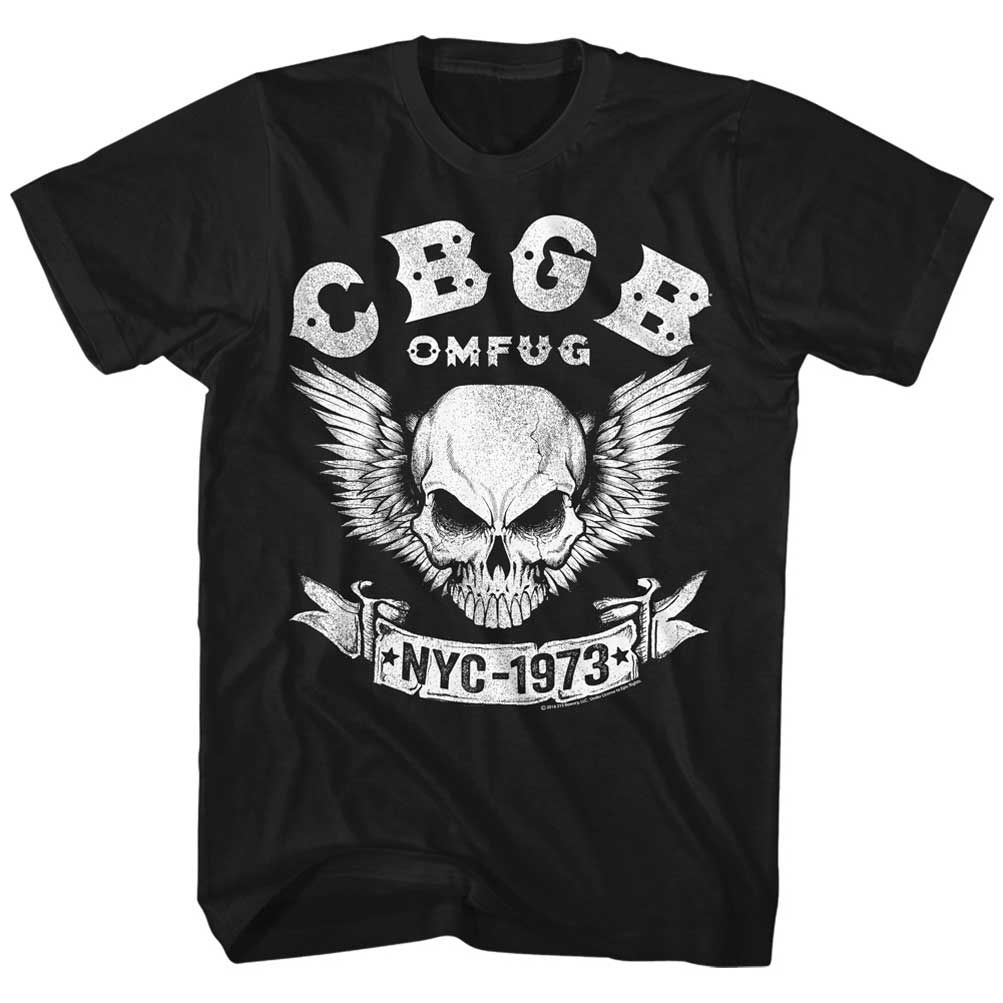 CBGB Shirt NYC 73 Black T-Shirt - CBGB Shirts