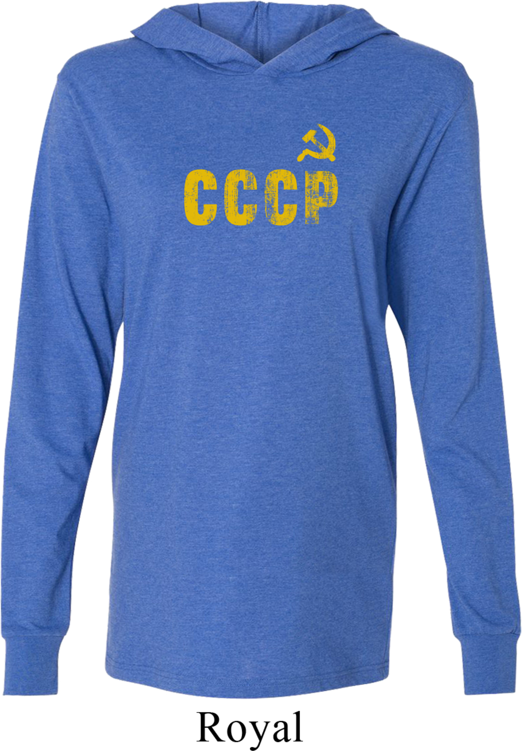 CCCP Insignia Lightweight Hoodie Tee - CCCP Insignia Mens Shirts