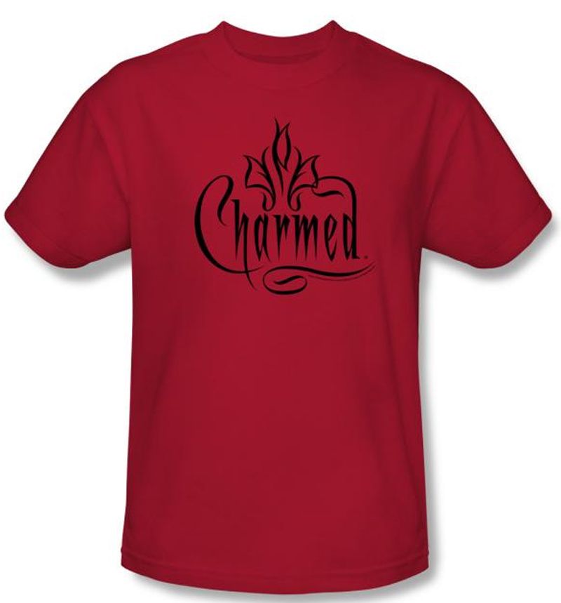 Charmed Shirt Charmed Logo Red Tee Shirt - Charmed Logo Shirts