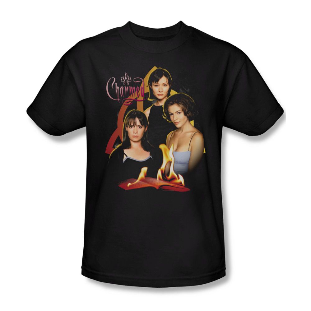Charmed Shirt Original Three Adult Tee T-Shirt - Charmed Original Three ...