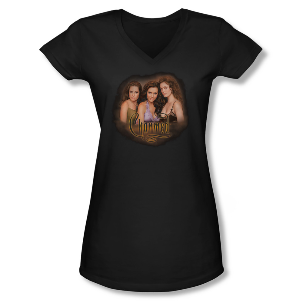 Charmed Shirt Smokin Juniors V Neck Shirt Tee T-Shirt - Charmed Smokin ...