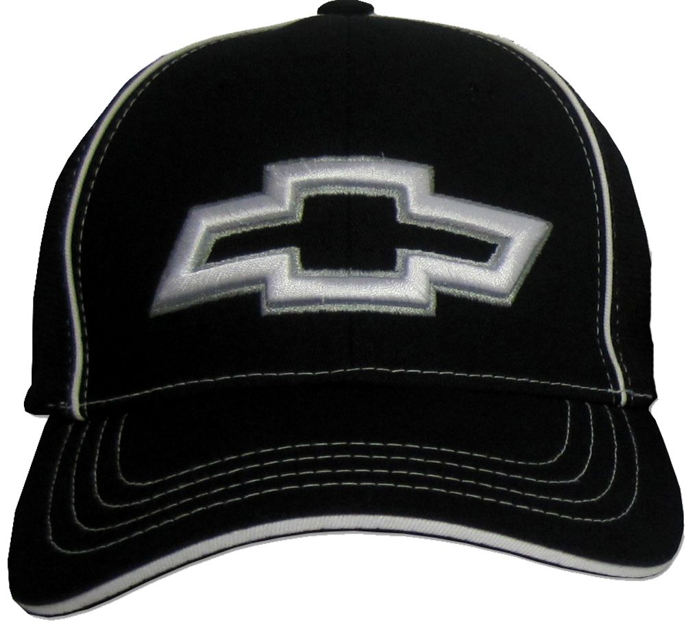 Chevy Bowtie 3D Hat - Fitted Flexfit Fine Embroidered Cap - Chevy Hats Cap