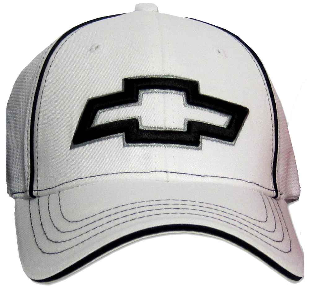 Chevy Bowtie 3D Hat - Fitted Flexfit Fine Embroidered Cap - Chevy Hats Cap