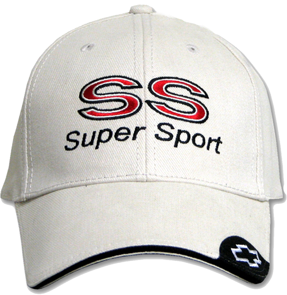Chevy SS Super Sport Hat - Fine Embroidered Cap - Chevy Hats Cap