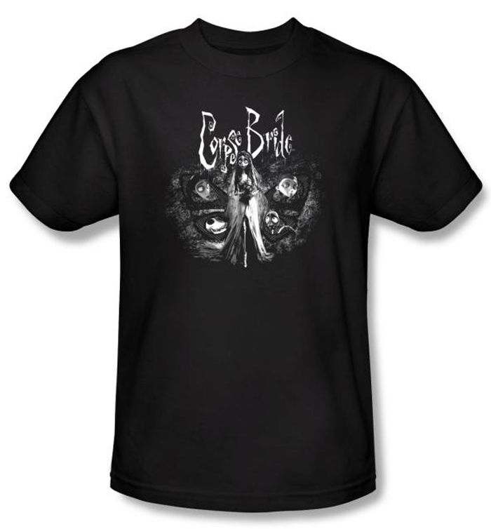 Corpse Bride Kids T-Shirt Warner Bros Movie Bride To Be Youth Shirt ...
