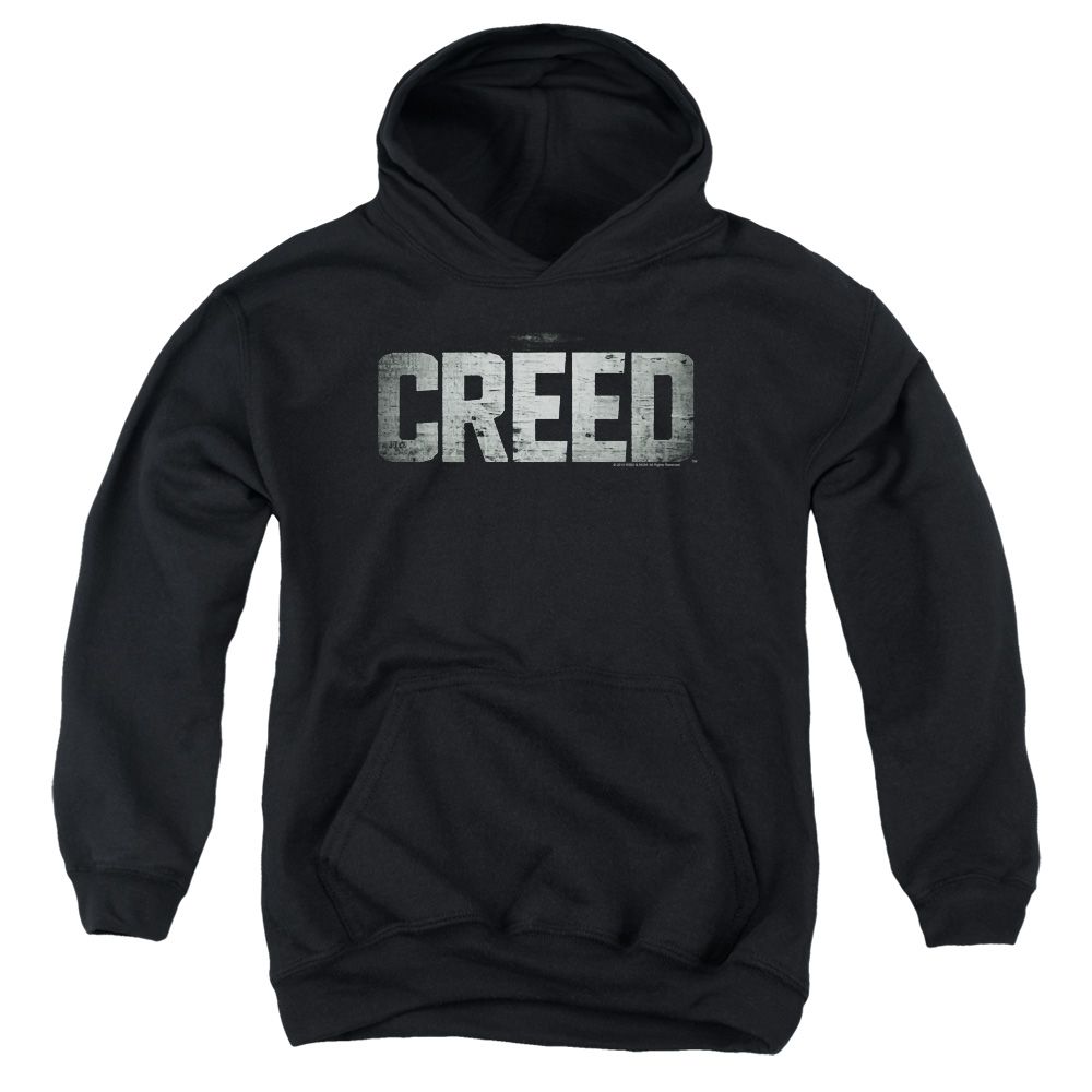 Creed Kids Hoodie Logo Black Youth Hoody - Creed Logo Shirts