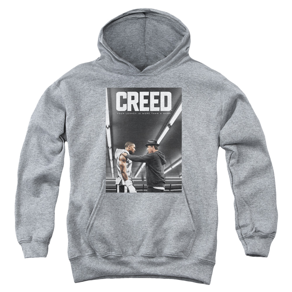 Creed Kids Hoodie Movie Poster Athletic Heather Youth Hoody - Creed ...