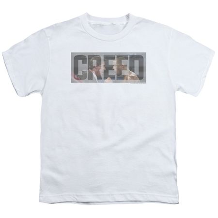 Creed Kids Shirt Pep Talk White T-Shirt - Creed Pep Talk Shirts