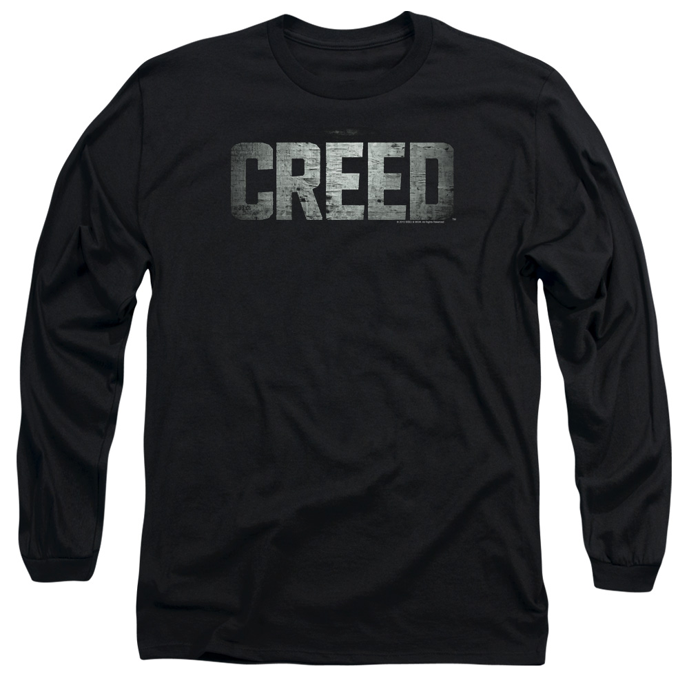 Creed Long Sleeve Shirt Logo Black Tee T-Shirt - Creed Logo Shirts