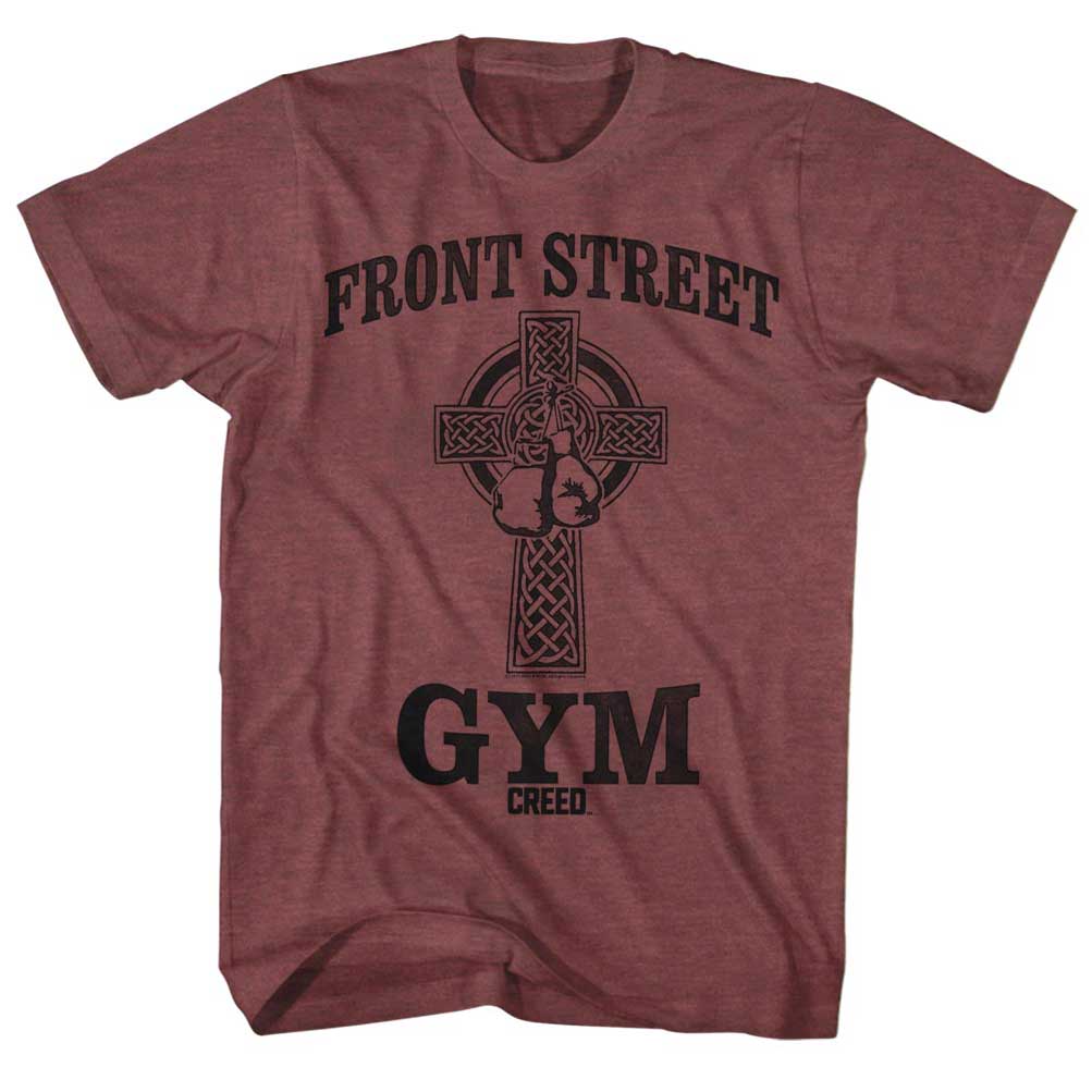 Creed Shirt Front Street Maroon T-Shirt - Creed Shirts