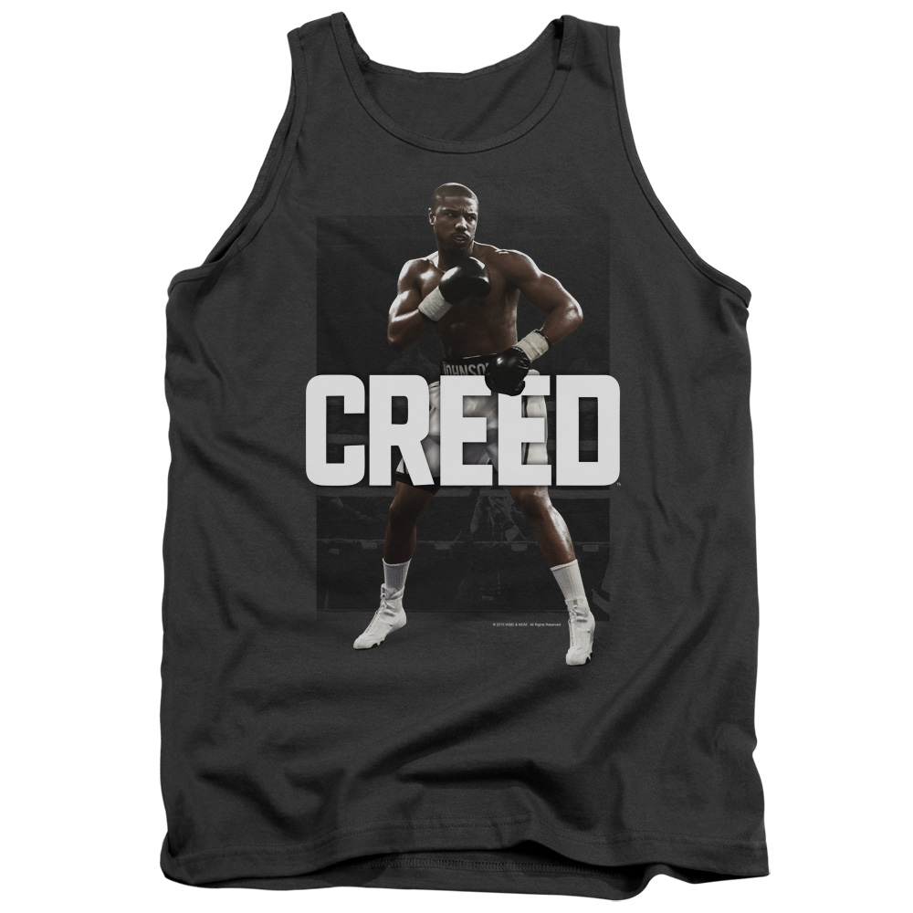 Creed Tank Top Adonis Johnson Final Round Charcoal Tanktop - Creed ...