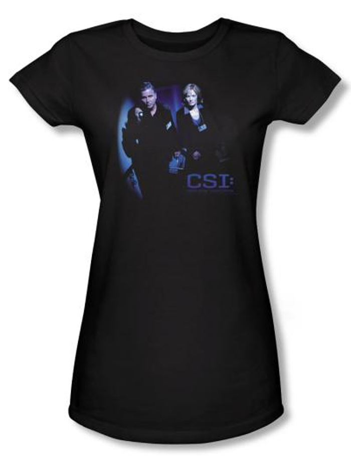 CSI Juniors T-shirt At The Scene Black Tee - CSI: Crime Scene ...