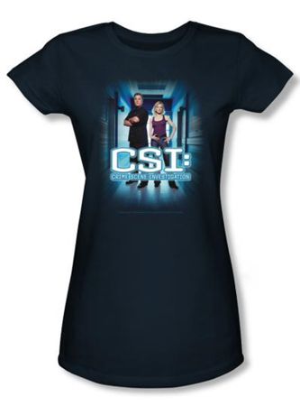 CSI Juniors T-shirt Serious Business Navy Tee - CSI: Crime Scene ...