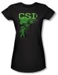 CSI Shirt Crime Scene Investigation Juniors Black Tee - CSI: Crime ...