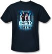 CSI T-shirt - Serious Business Adult Navy Tee - CSI T-shirt - Crime ...