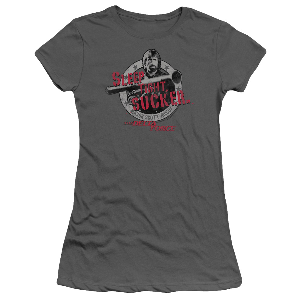 Delta Force Juniors Shirt Sleep Tight Charcoal T-Shirt - Delta Force ...