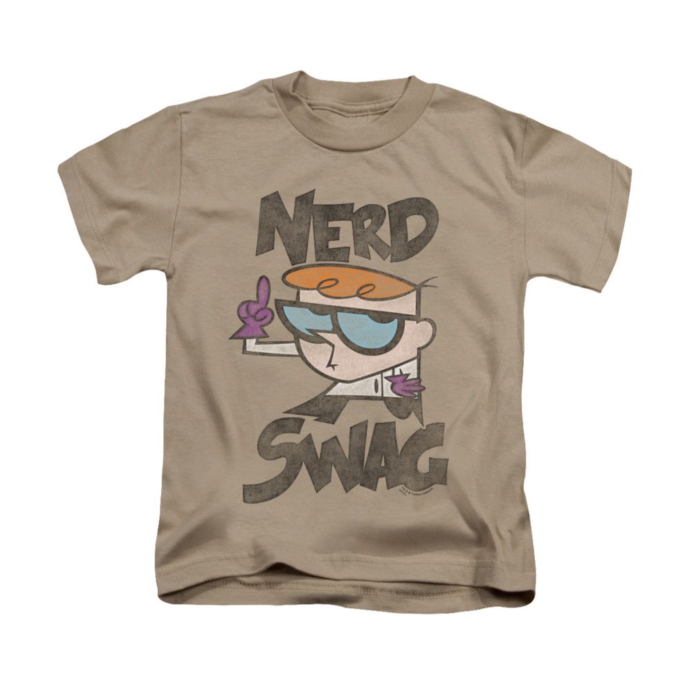 Dexter's Laboratory Shirt Kids Nerd Swag Sand Youth Tee T-Shirt ...