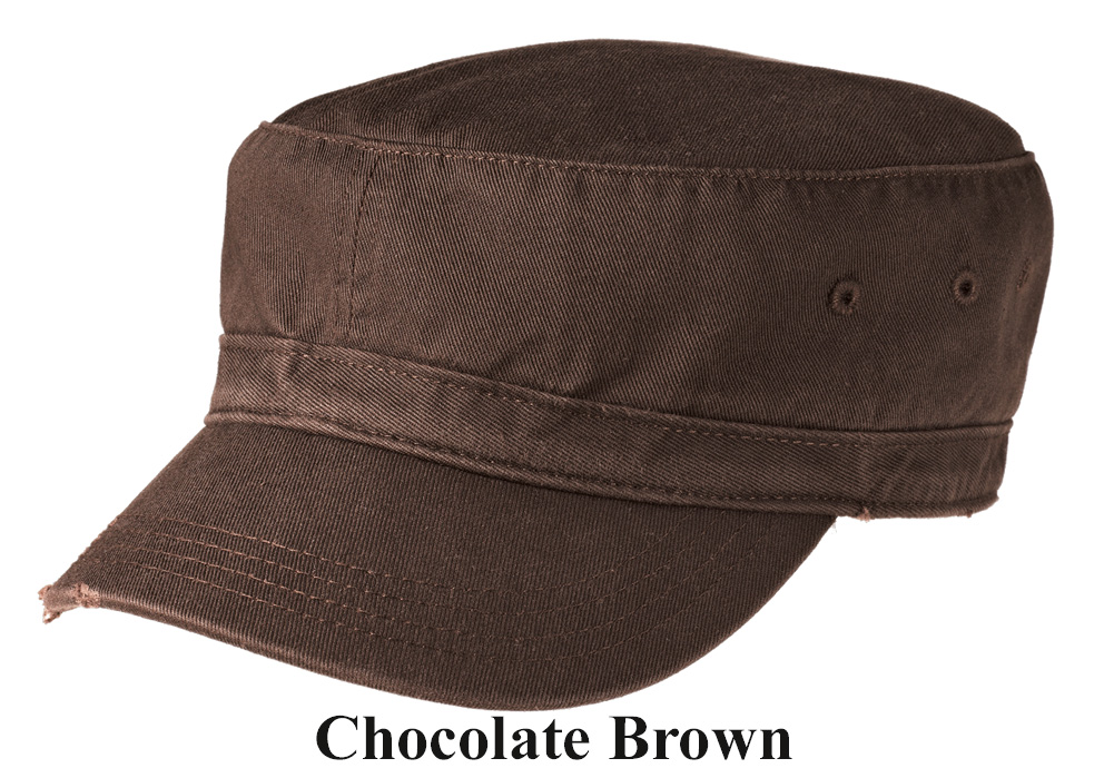 District Military Hat Cap Distressed Twill - District Clothing