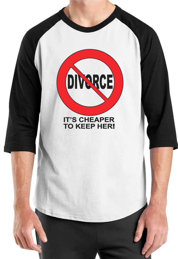 Divorce Raglan T-shirts at Buycoolshirts.com - Divorce T-shirts Funny ...