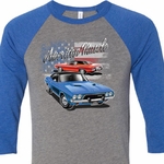 Mens Dodge American Muscle Blue and Red Muscle Shirt - American Muscle ...