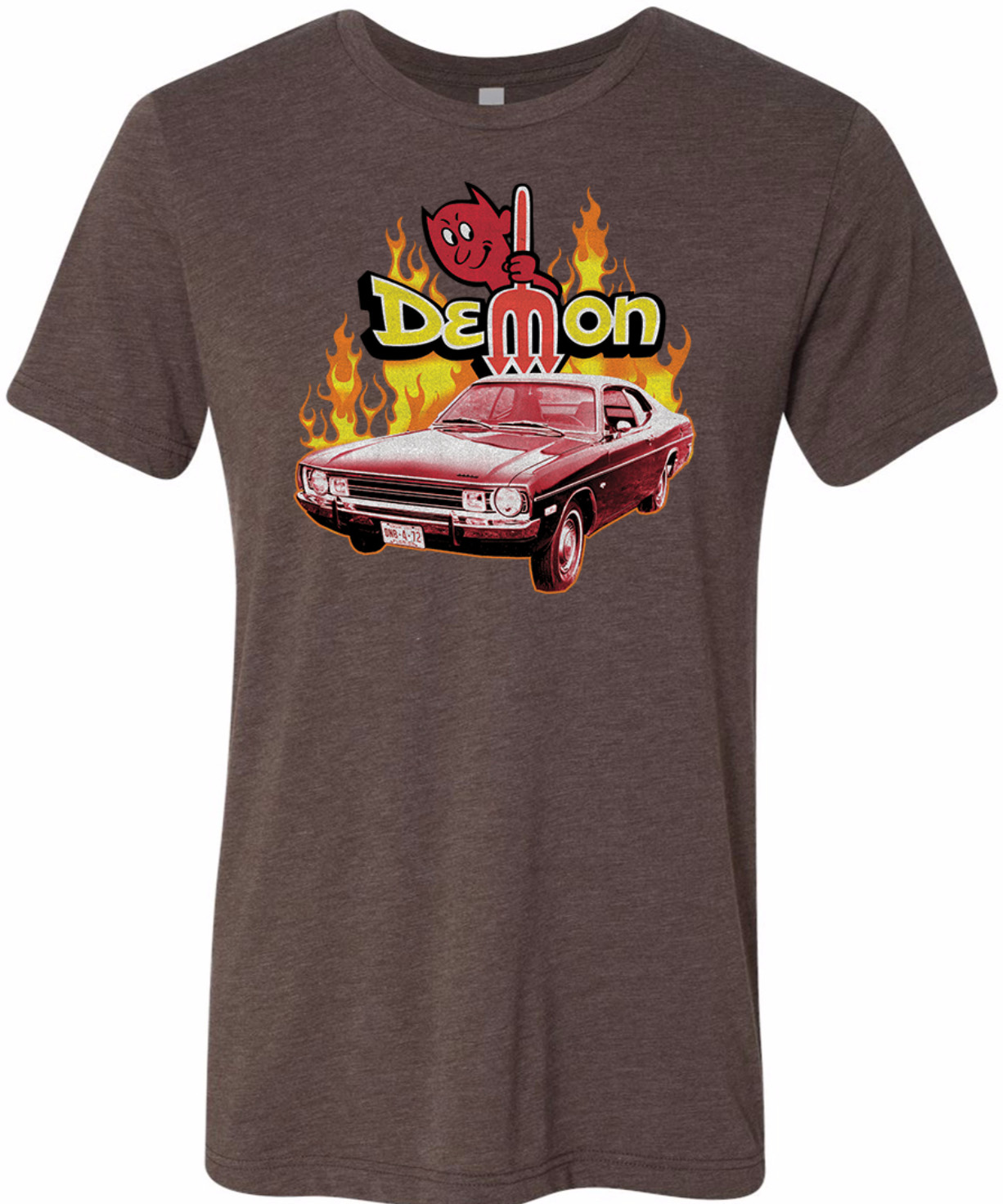 Dodge Demon Tri Blend Tee - Dodge Demon Mens Shirts