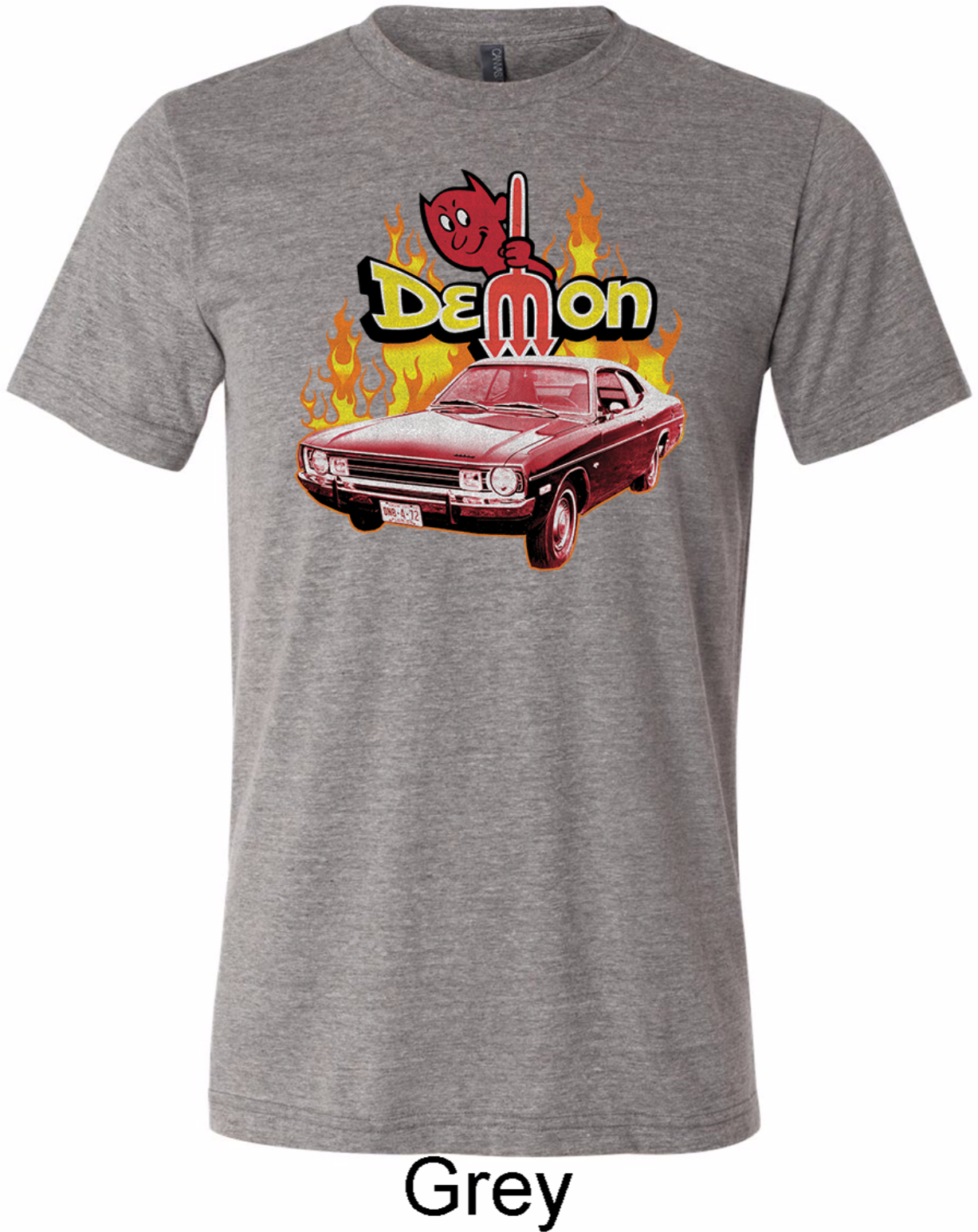Dodge Demon Tri Blend Tee - Dodge Demon Mens Shirts