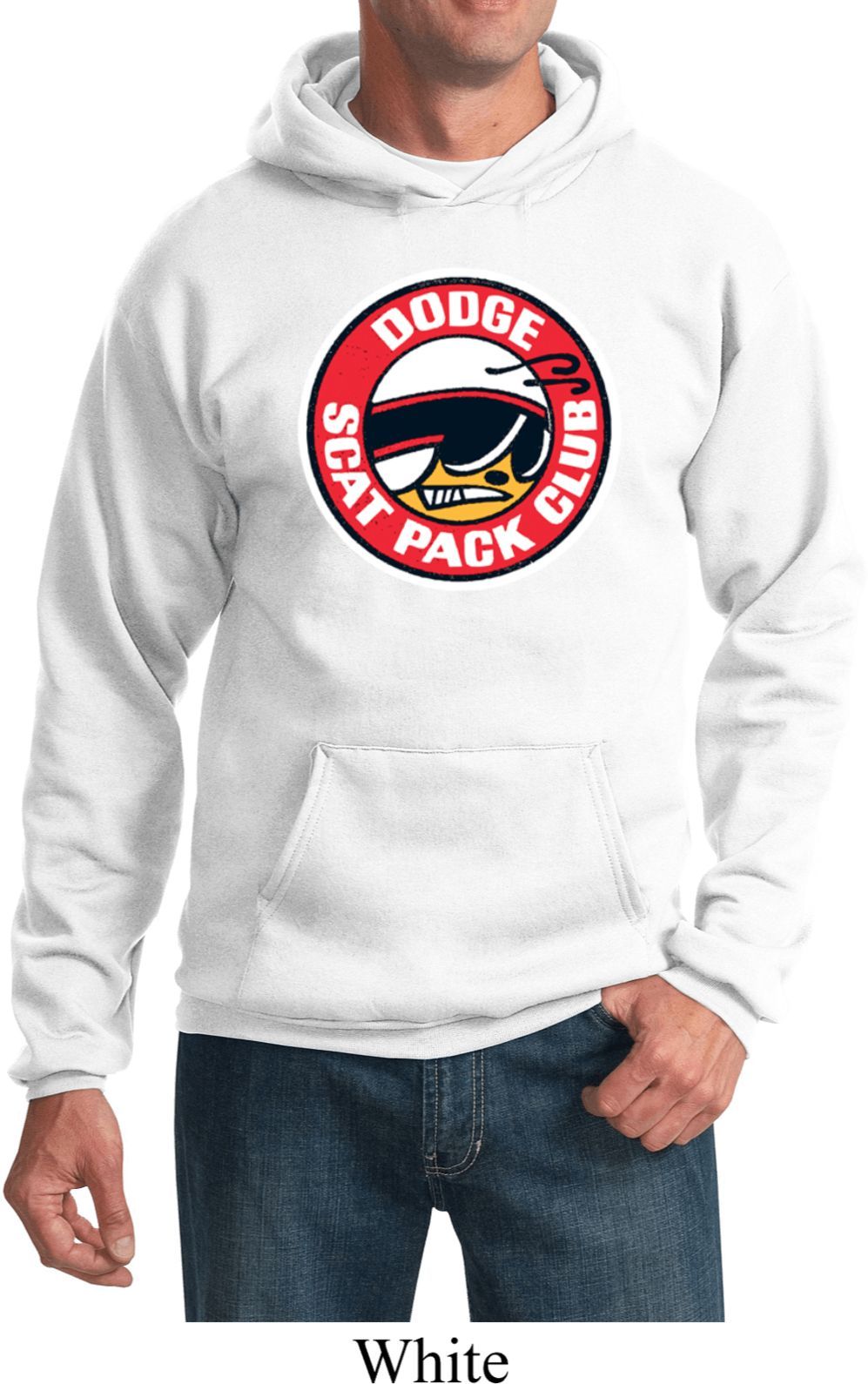 Dodge Hoodie Dodge Scat Pack Club Hoody - Dodge Scat Pack Club Mens ...