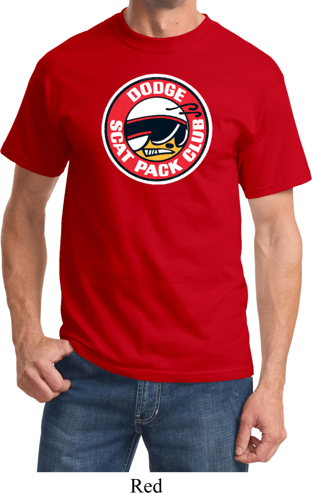 Dodge Shirt Dodge Scat Pack Club Tee T-Shirt - Dodge Scat Pack Club ...