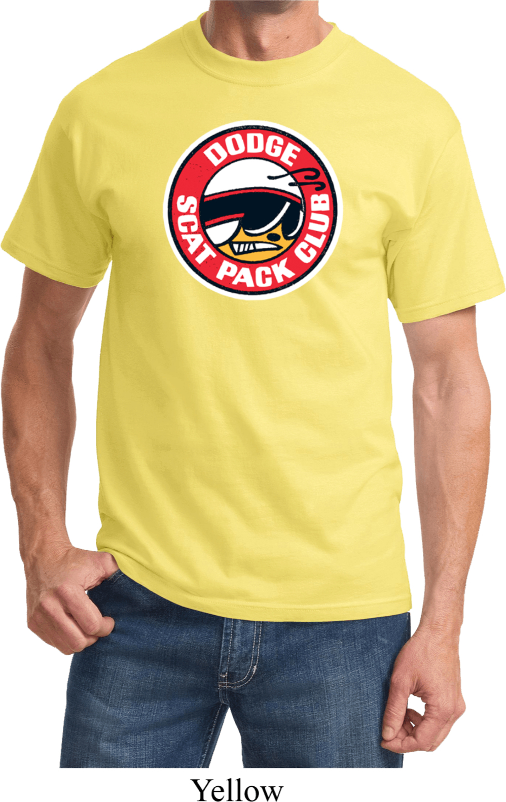 Dodge Shirt Dodge Scat Pack Club Tee T-Shirt - Dodge Scat Pack Club ...