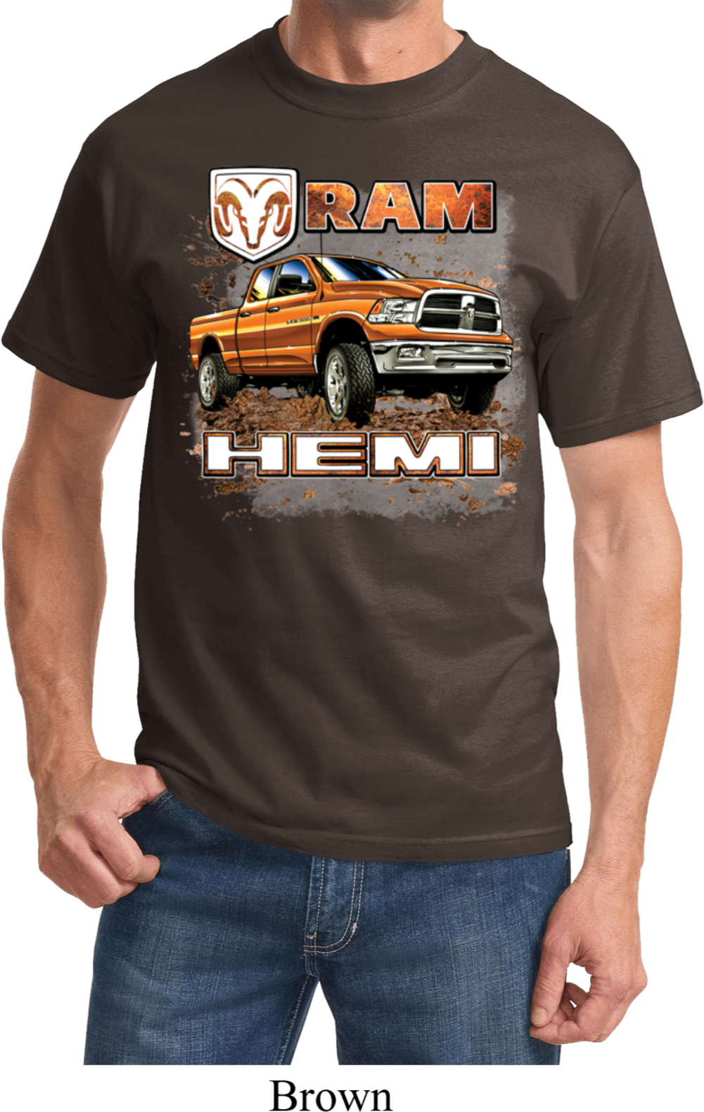 Dodge Shirt Ram Hemi Trucks Tee T-Shirt - Ram Hemi Trucks Mens Dodge Shirts